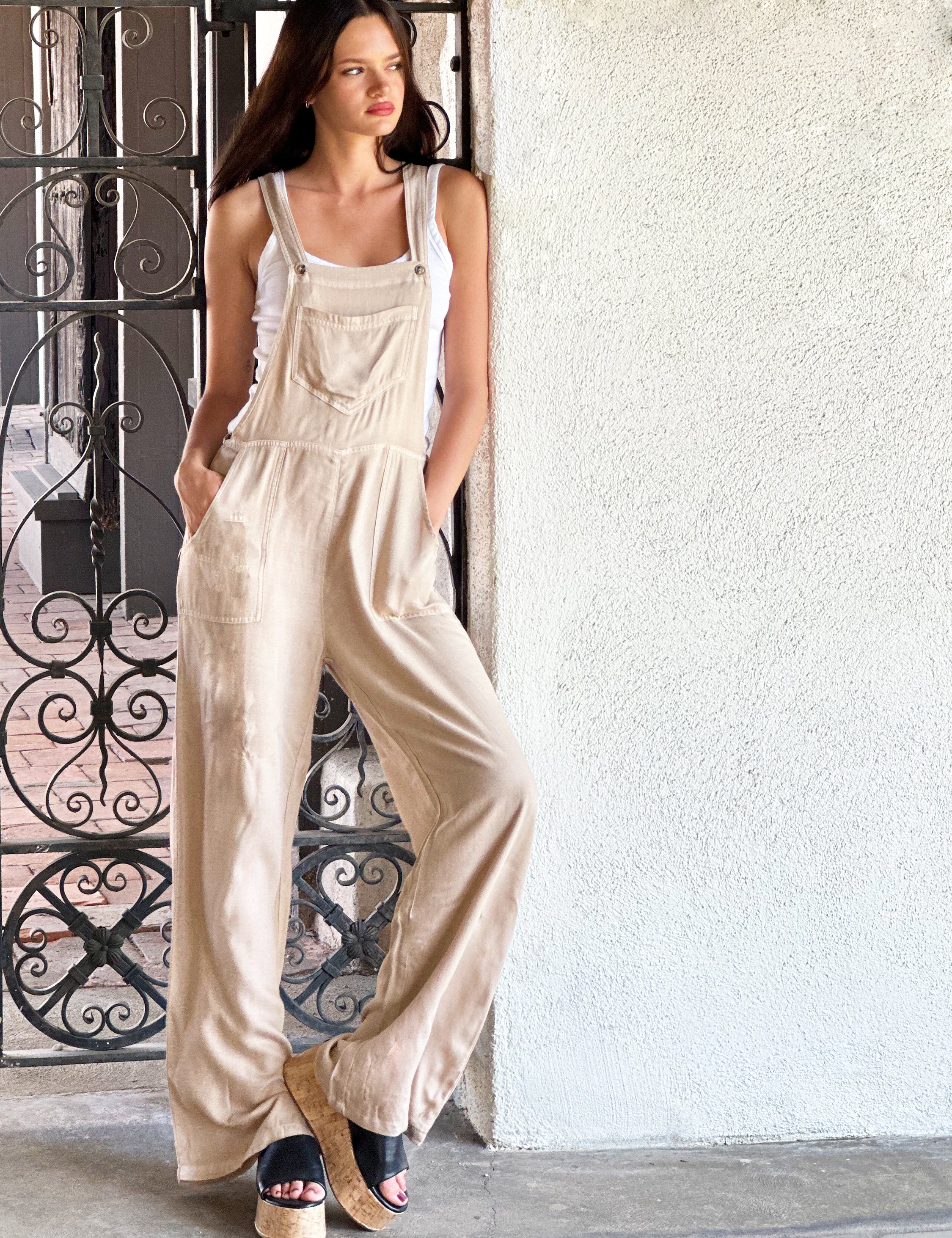 Flow Wide-Leg Overalls – billytshop