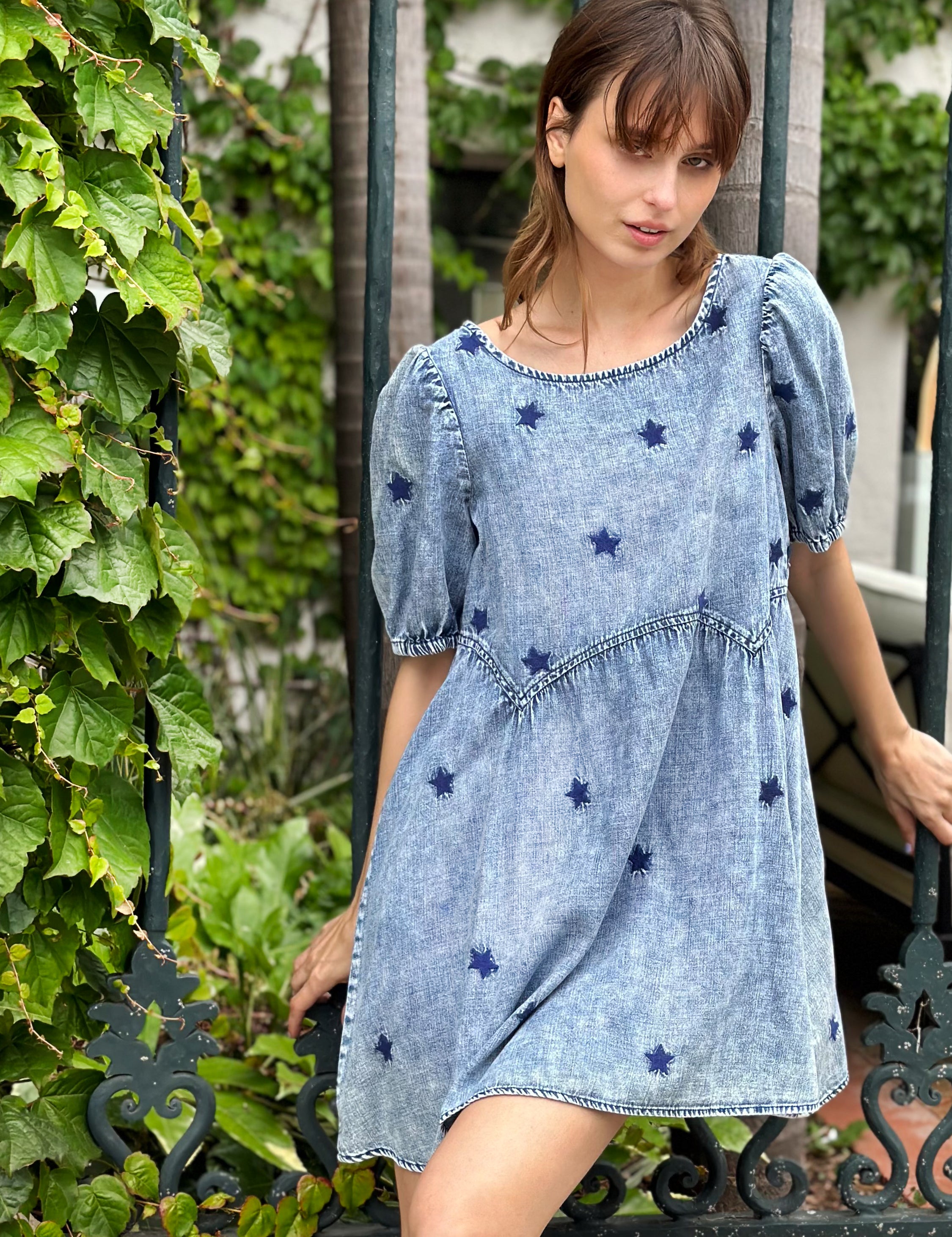 Rockstar Embroidered Dress – billytshop