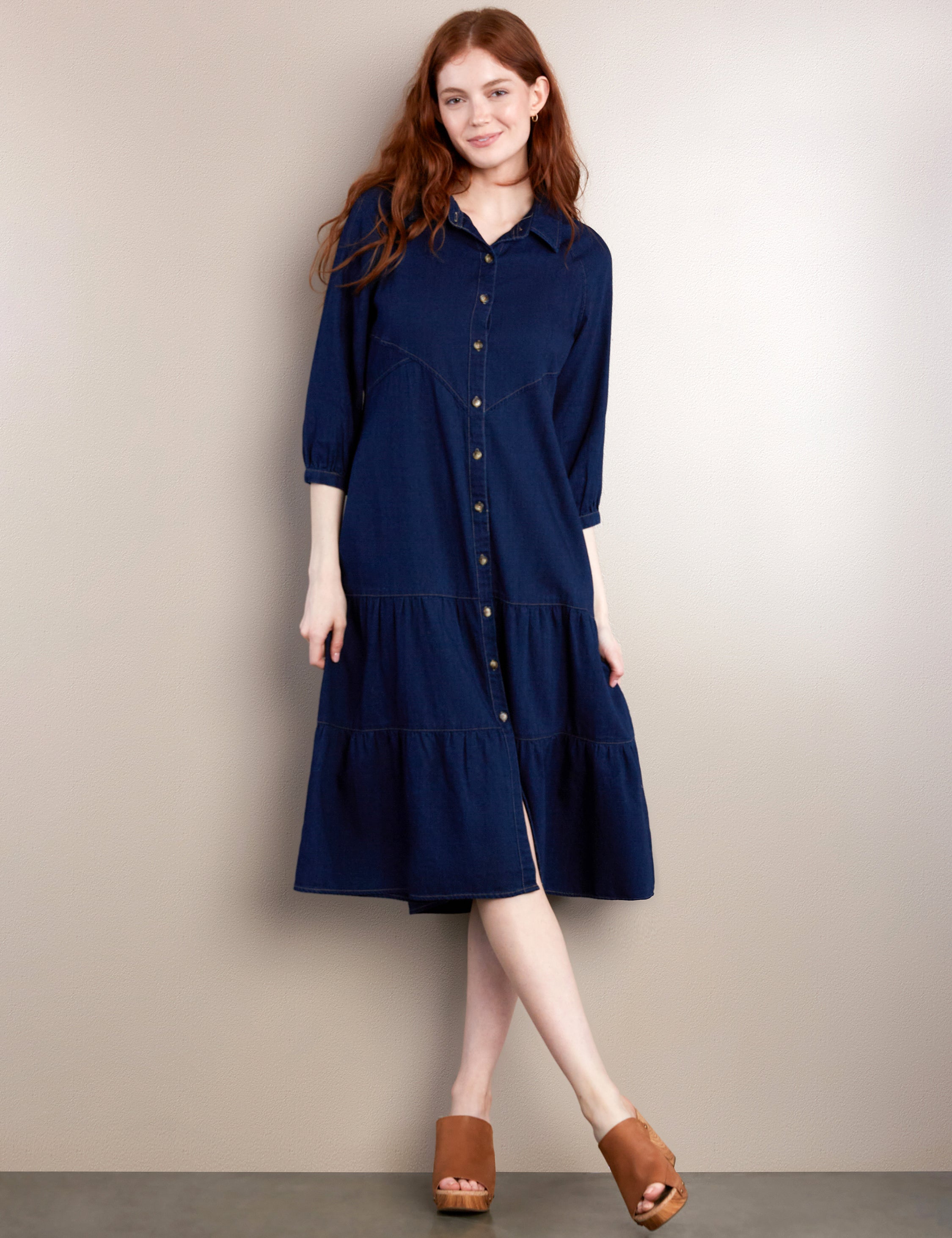 Women’s Kaylee Denim Maxi Dress – Billy T – billytshop