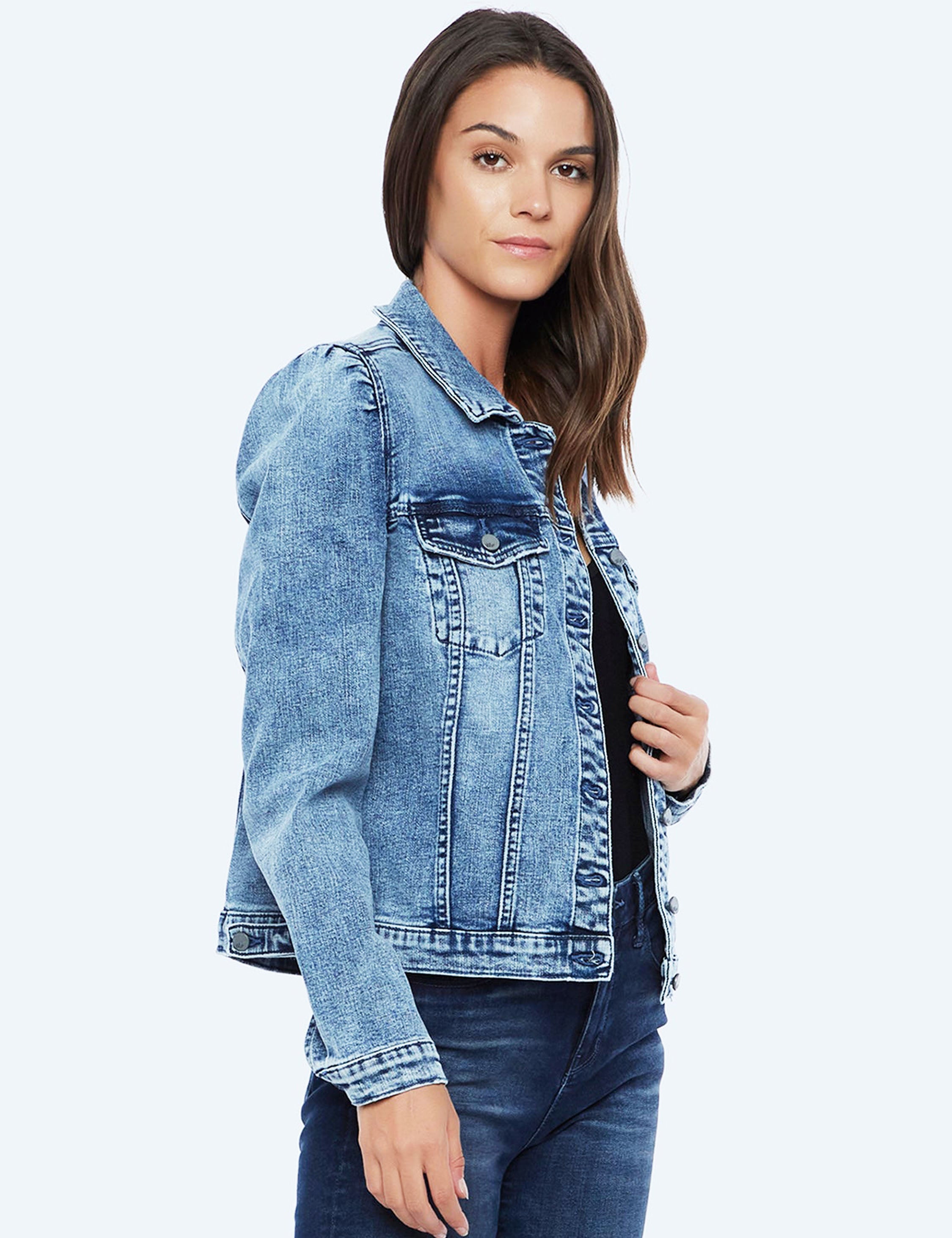 Puff Denim Jacket – billytshop